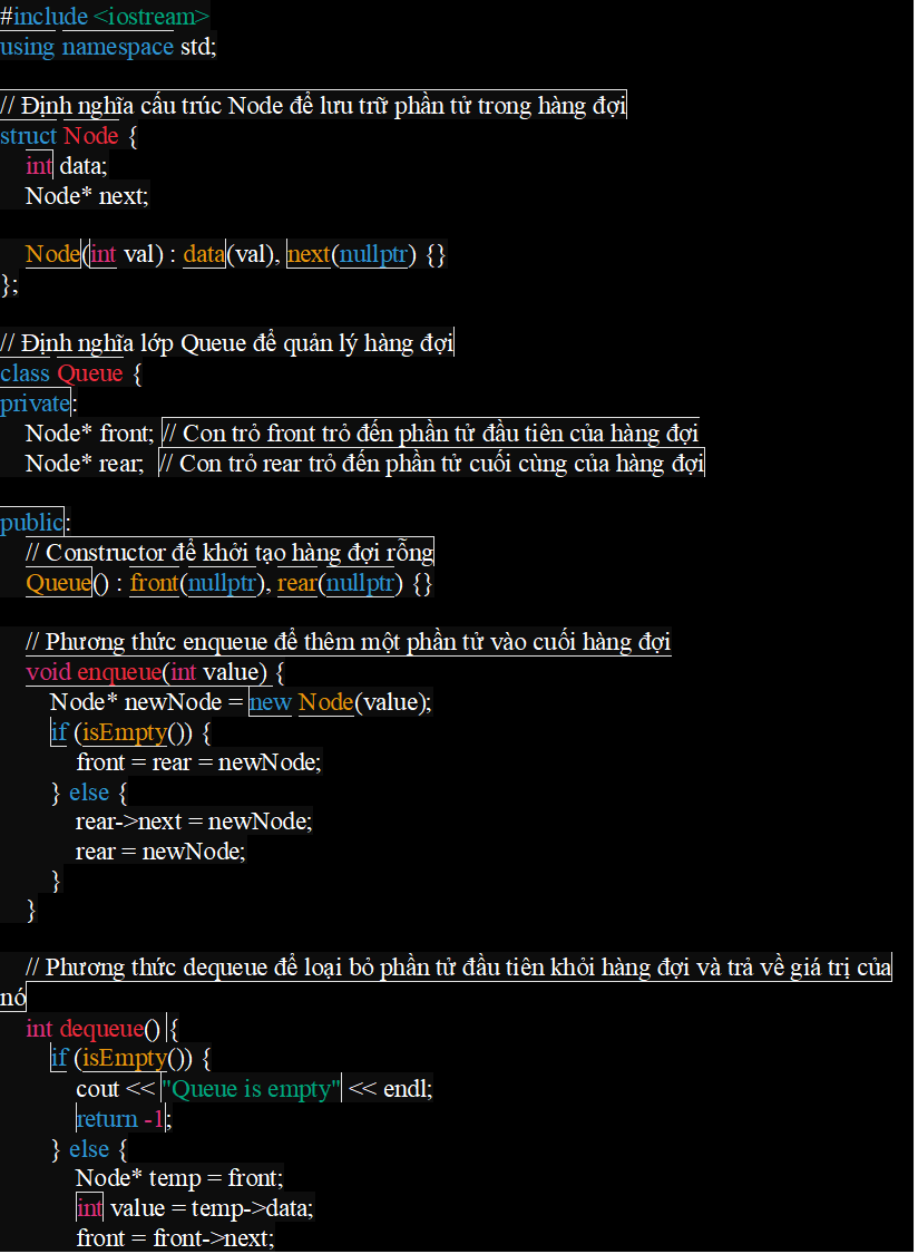Queue là gì? Các hoạt động của cấu trúc dữ liệu hàng đợi